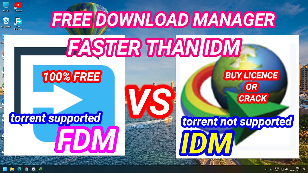 How to download large files faster on pc - YouTube