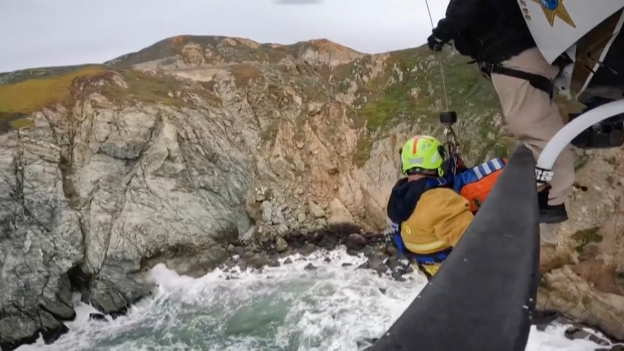 Rescue crew recovering the wounded of a car accident - YouTube