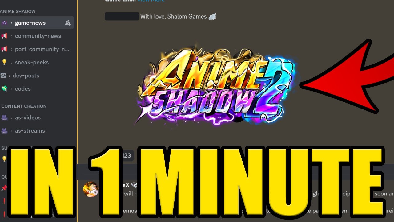 HOW to JOIN ANIME SHADOW DISCORD SERVER PC & MOBILE - YouTube