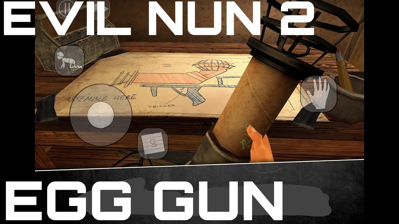 MAKING A EGG GUN IN EVIL NUN 2 - YouTube