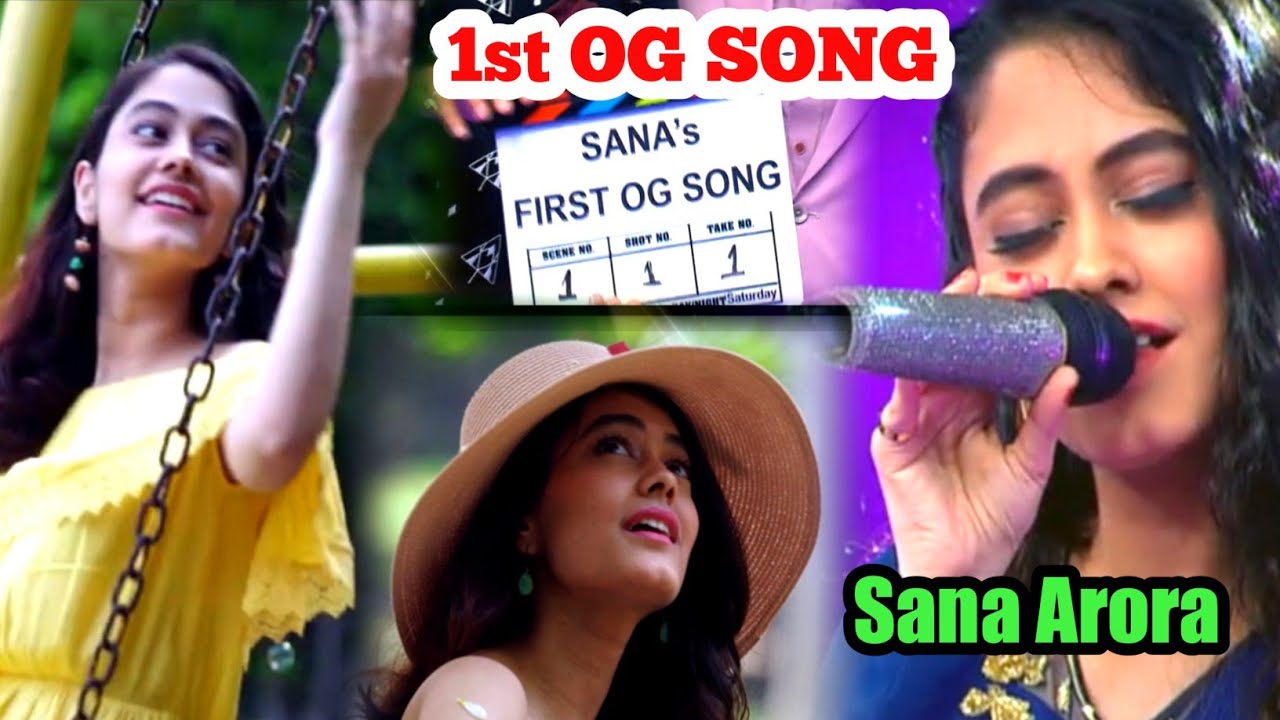 Sana Arora Song First Look Samiyana |Third OG Performer Sana Arora Saregamapa|Saregamapa 2023 ...