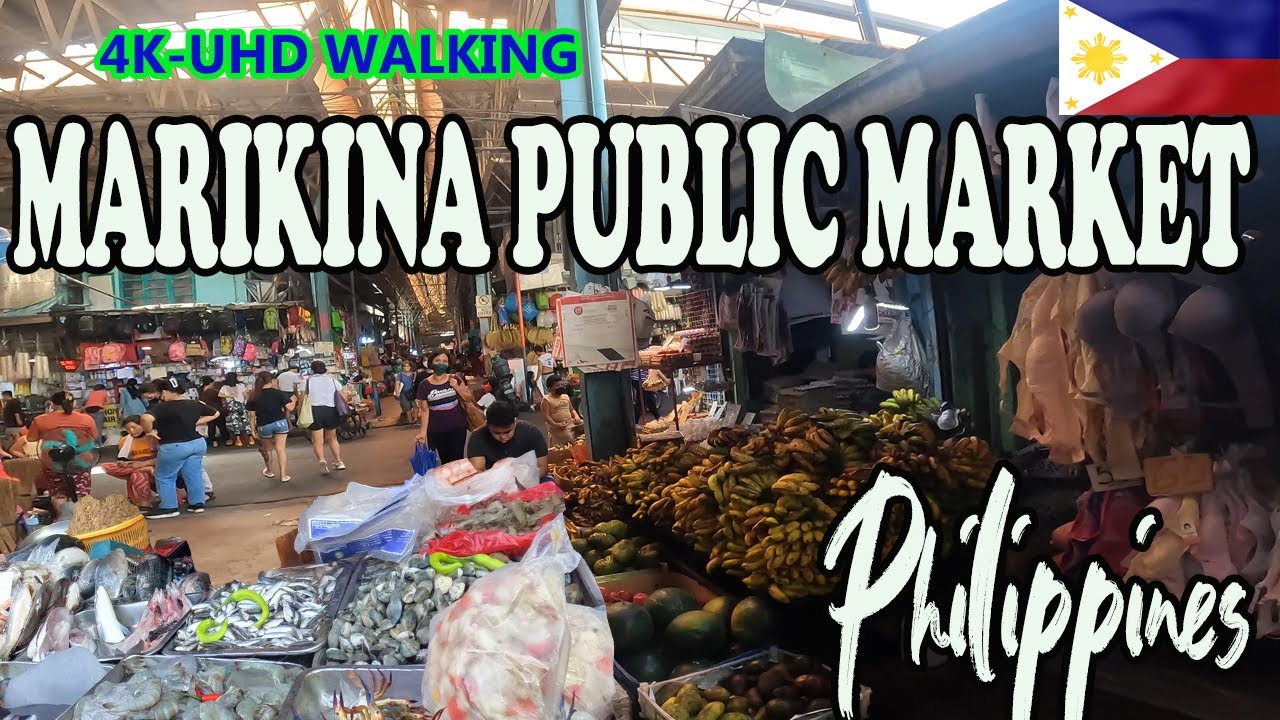 Walking Marikina Public Market Philippines I Marikina Market I Papa ...