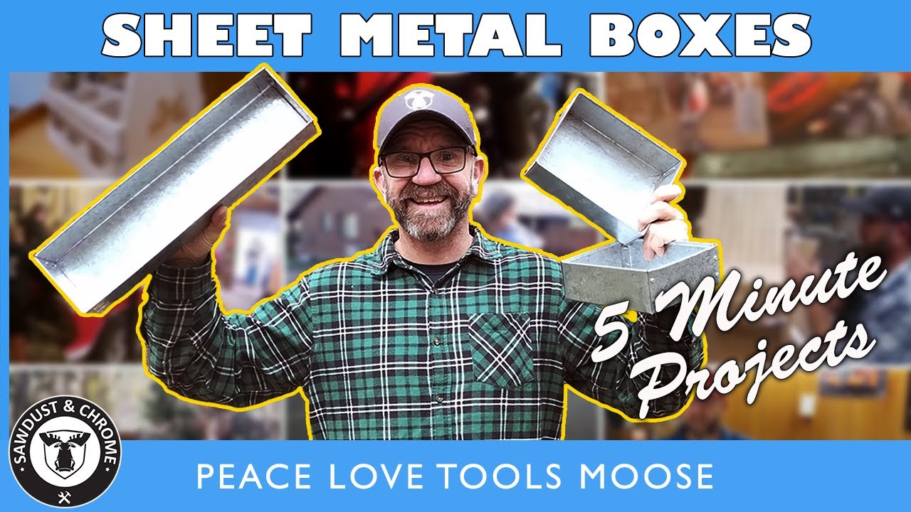 Build a Handy Scrap Metal Box in 5 Minutes: Beginner's Guide to Sheet ...