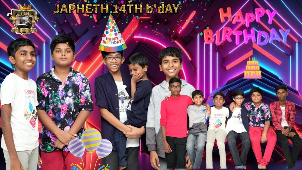 Happy Birthday Japheth | 13th Birthday | May 7 2024 - YouTube
