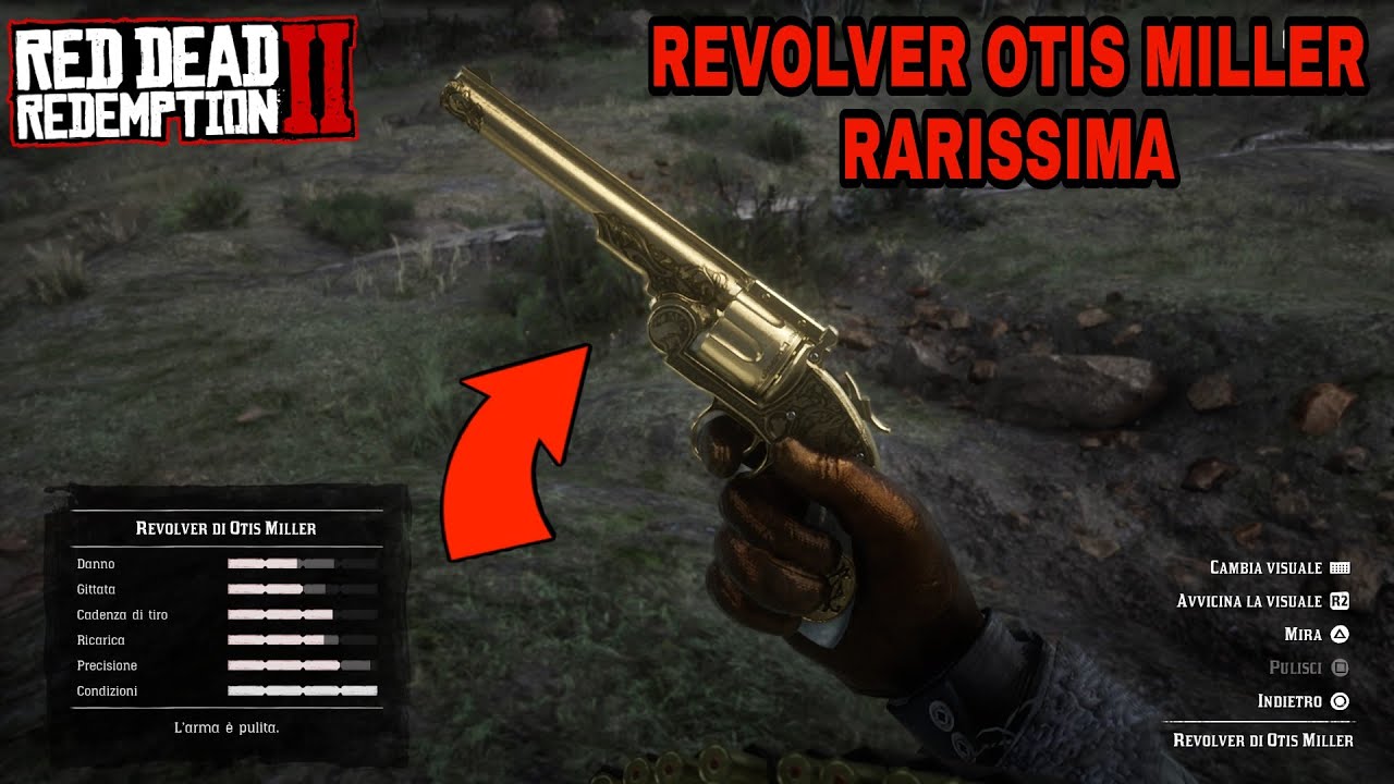 RED DEAD REDEMPTION 2 - OTTENERE IL REVOLVER DI OTIS MILLER - [ARMA ...
