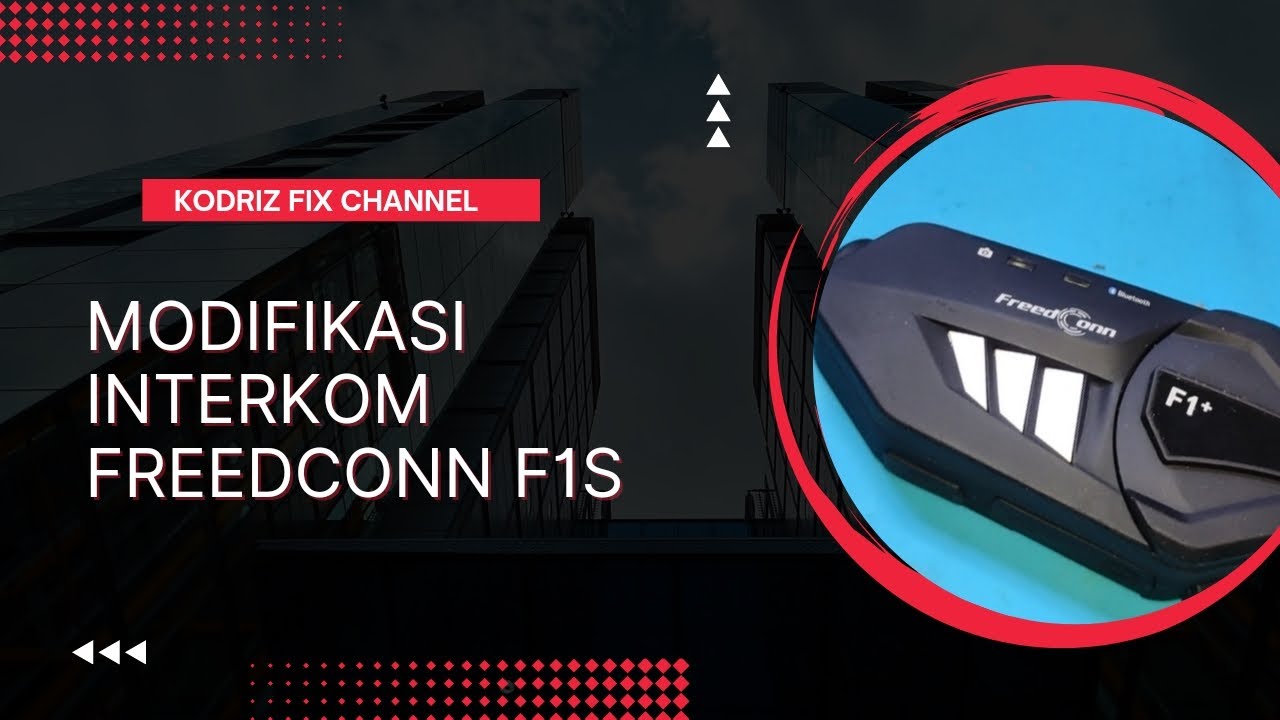 FREEDCONN F1S AUDIO MODIFICATION | MOTOVLOG APPROVED... - YouTube