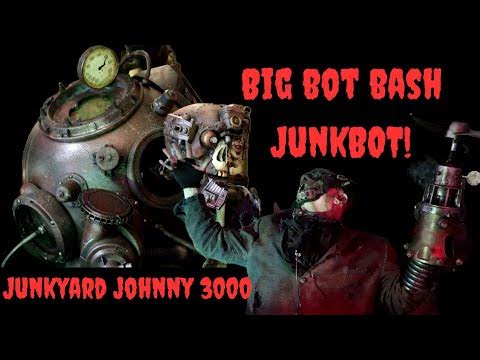 JUNKYARD JOHNNY 3000 AND THE BIG BOT BASH #bigbotbash #collab #billmakingstuff @BillMakingStuff ...