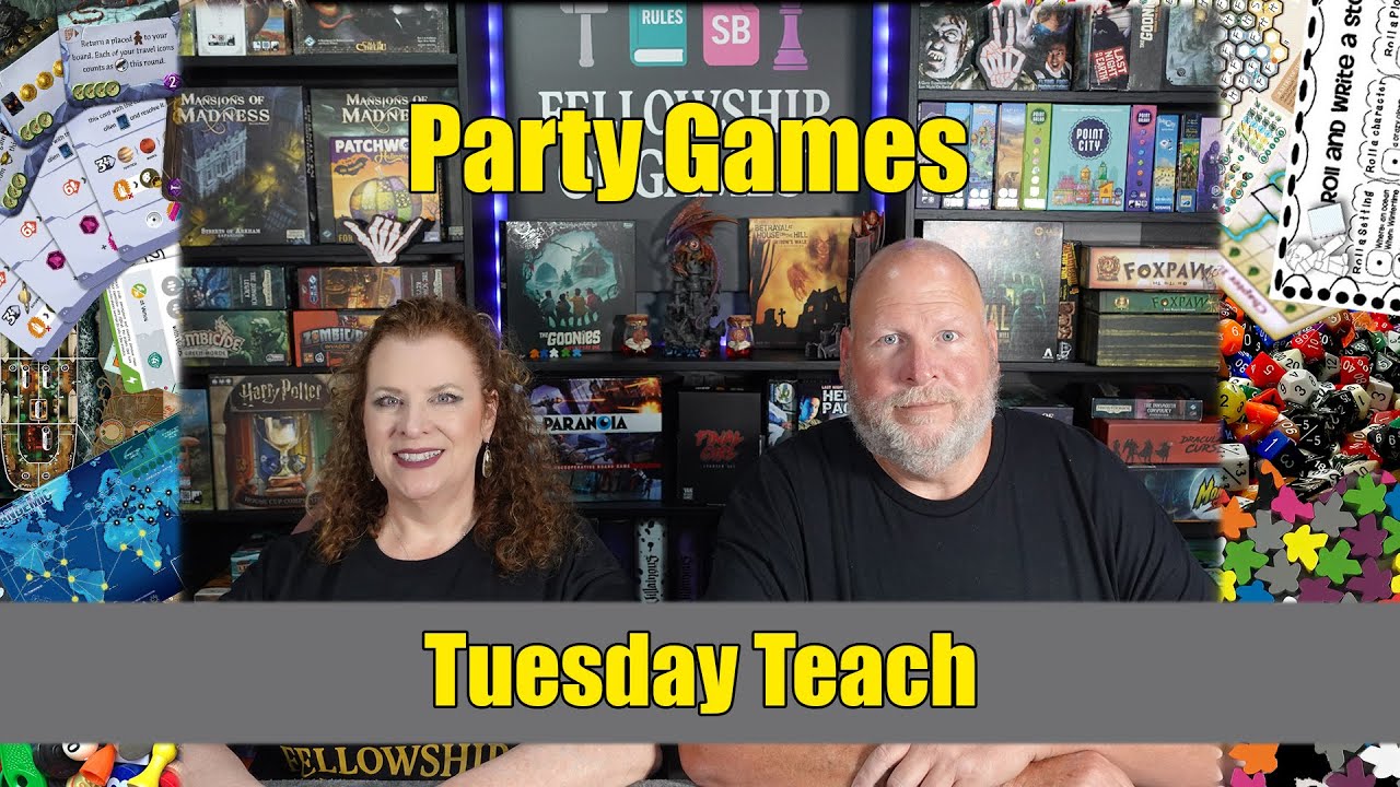 Tuesday Teach on Party Games - YouTube