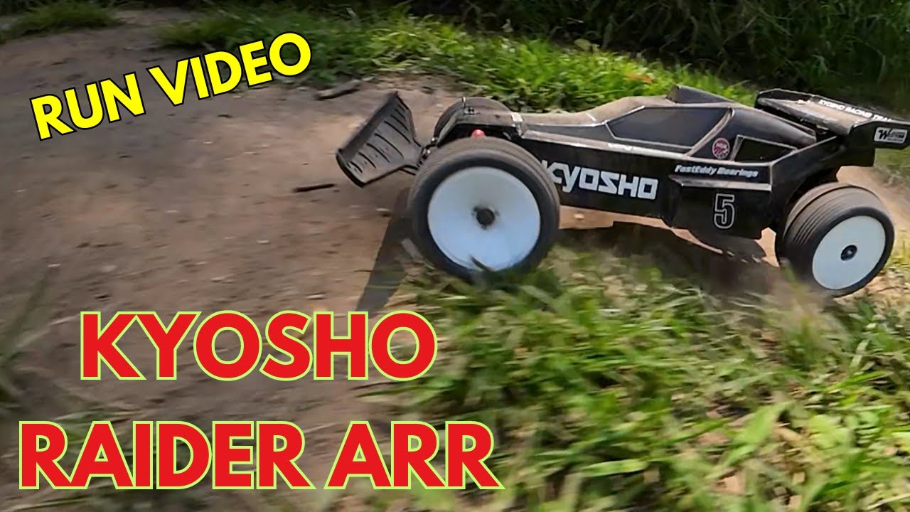 Kyosho Raider ARR Run Video - YouTube