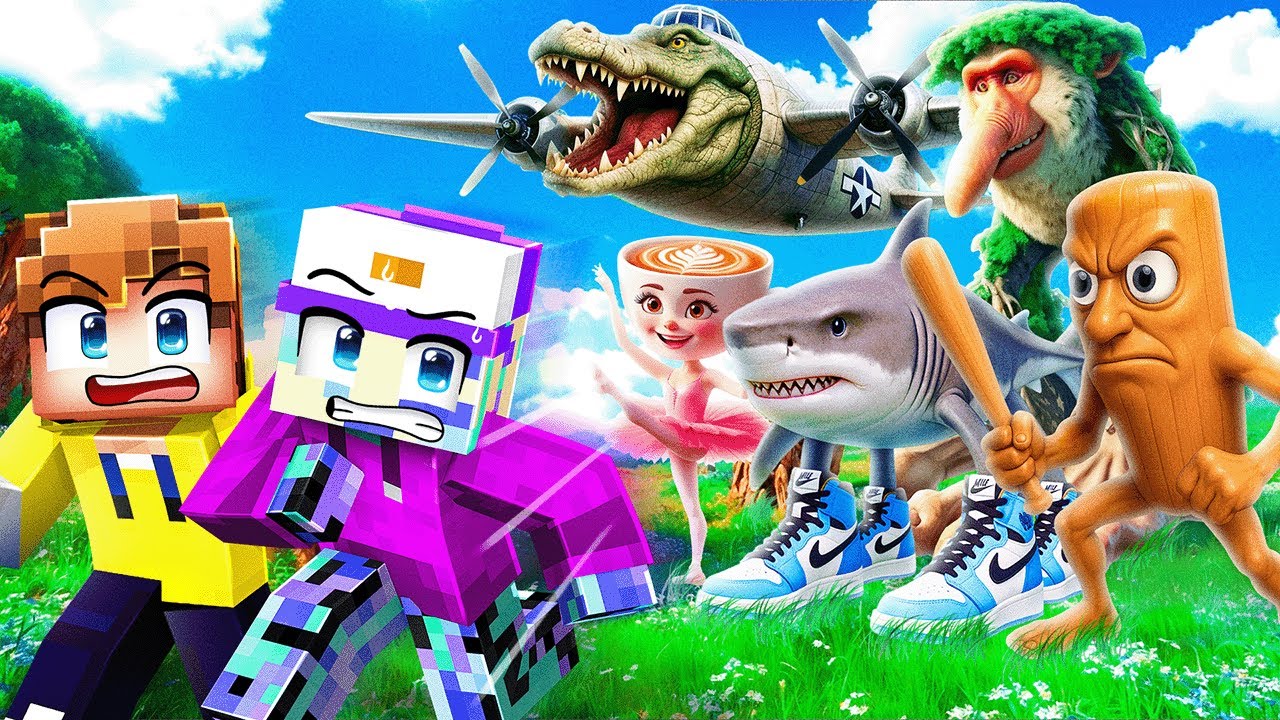 There’s REALISTIC BRAINROT Mobs in My World… (Minecraft) - YouTube