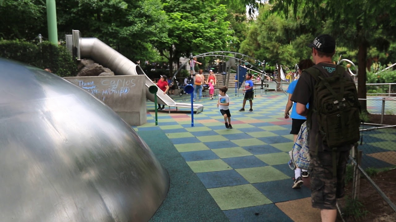 Evelyn's Playground in Union Square Park - YouTube