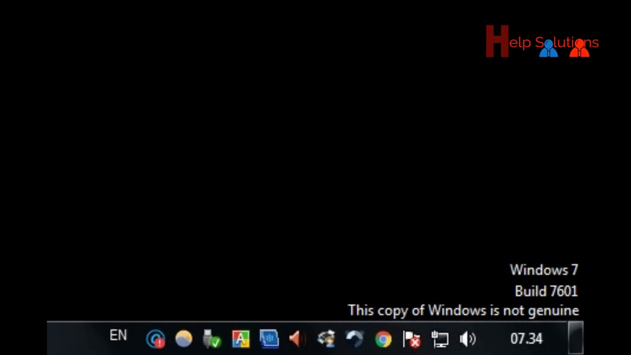 HOW TO FIX windows 7 build 7601 this copy of windows is not genuine ...