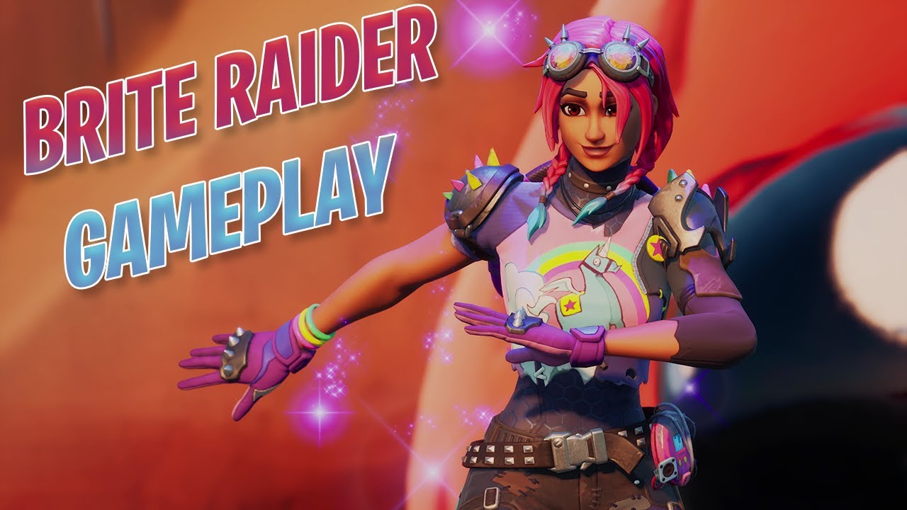 Brite Raider Gameplay | Fortnite - YouTube
