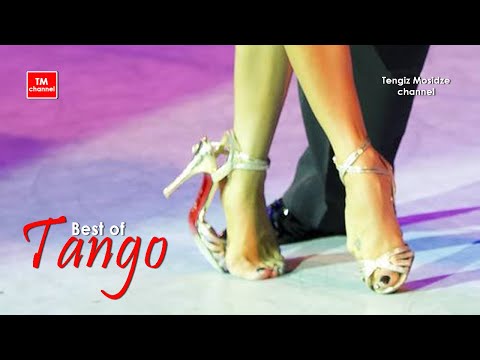 Tango on one shoe.  Dmitry Vasin and Esmer Omerova. Танго на одной туфельке.