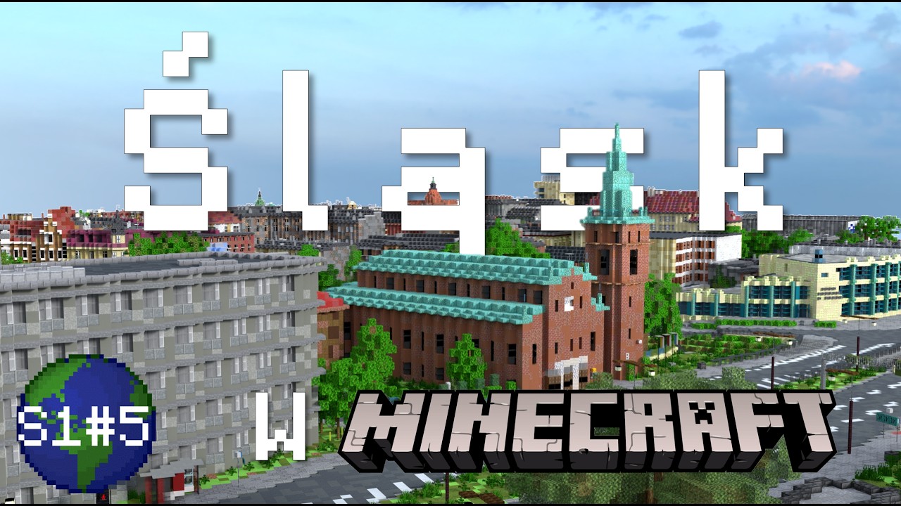 Śląsk w MINECRAFT?! Build The Earth - POLSKA: Showcase #5 - YouTube