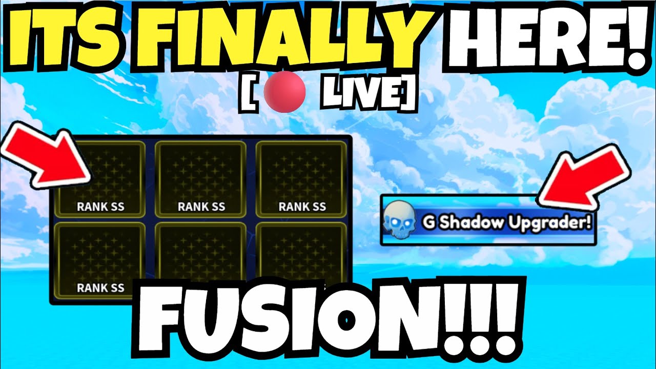 [🔴LIVE] ARISE CROSSOVER | G & N-RANK FUSION IS FINALLY HERE | UPDATE ...