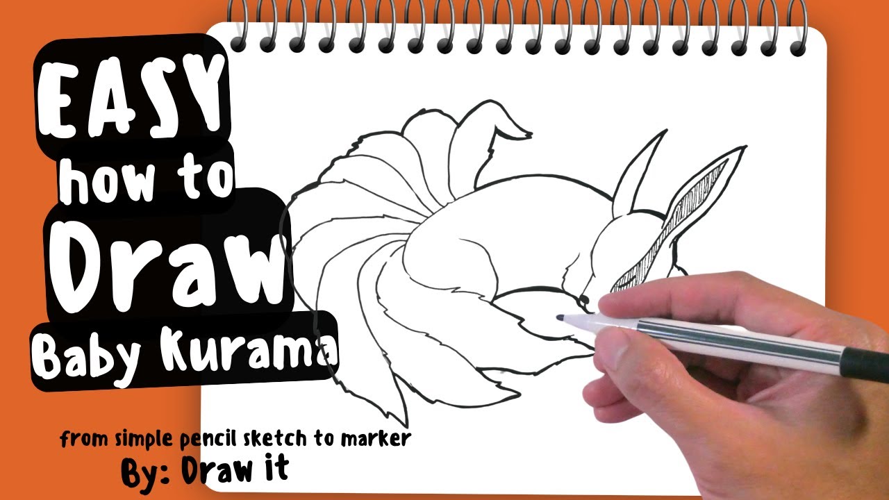 Draw It - EASY DRAWING BABY KURAMA - NARUTO | HOW TO DRAW BABY KURAMA ...