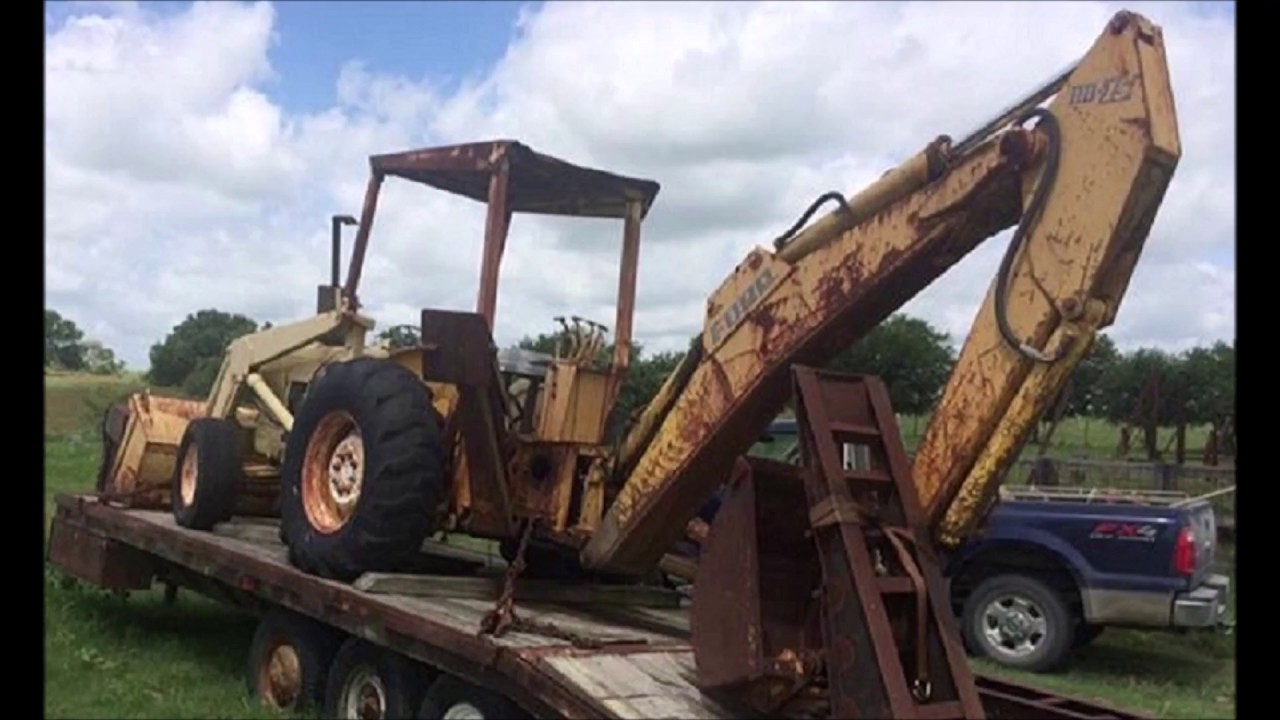 1971 Ford 4500 TLB rebuild slideshow 2 - YouTube