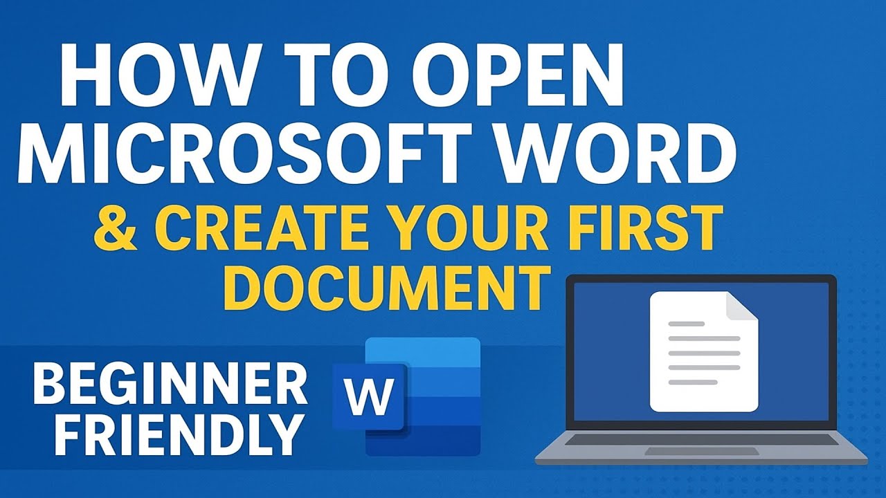 Where do you find or start Microsoft Word? Part-6 (Updated) || MAS Tech ...