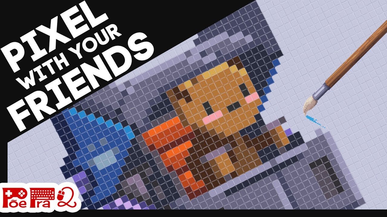 Pixel With Your Friends - Gameplay de Primeiras Impressões - YouTube