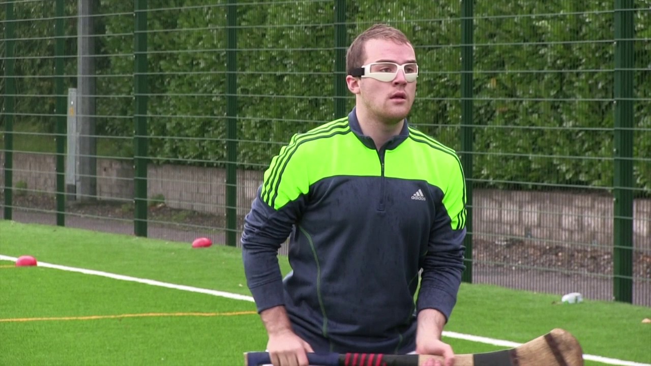 Chin Up Goggles Hurling/Camogie - YouTube