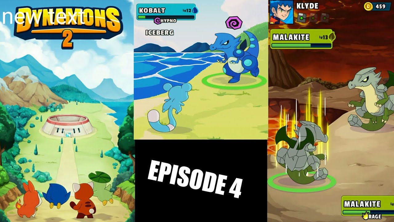 Dynamons world||Catching water type dragon Kobalt and Defeat klyde|#ep4 ...
