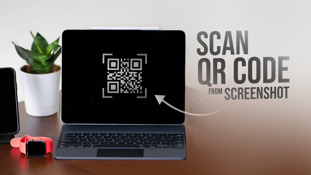 How to Scan QR Code on iPad Screenshot (tutorial) - YouTube