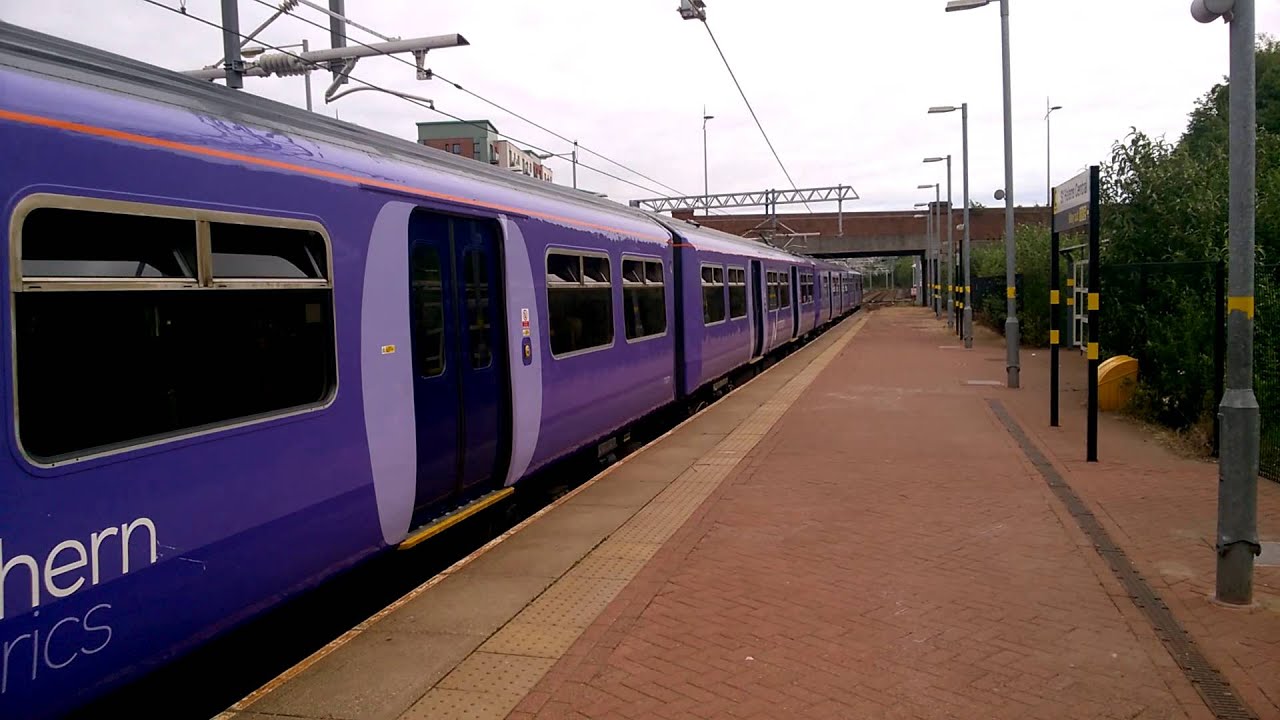 (HD) Northern Rail 319367 arriving at St Helens Central on 2F53 30/6 ...