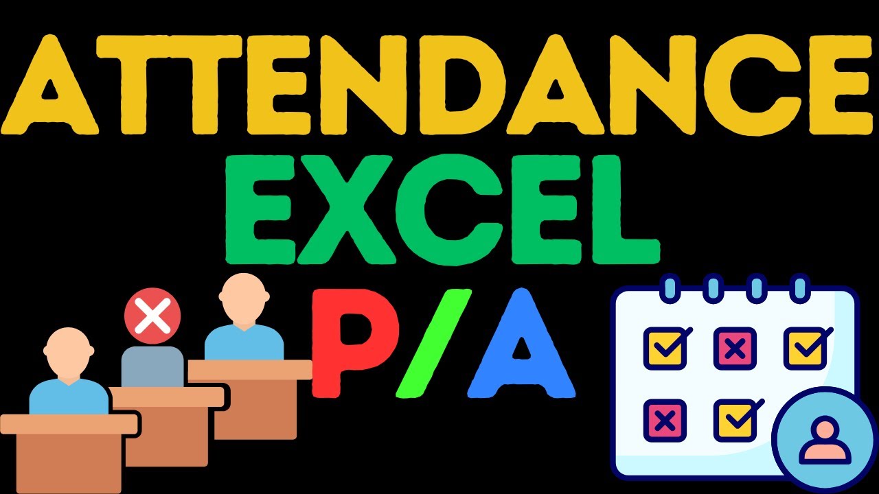 How to make attendance sheet of students using excel #attendancesheet # ...