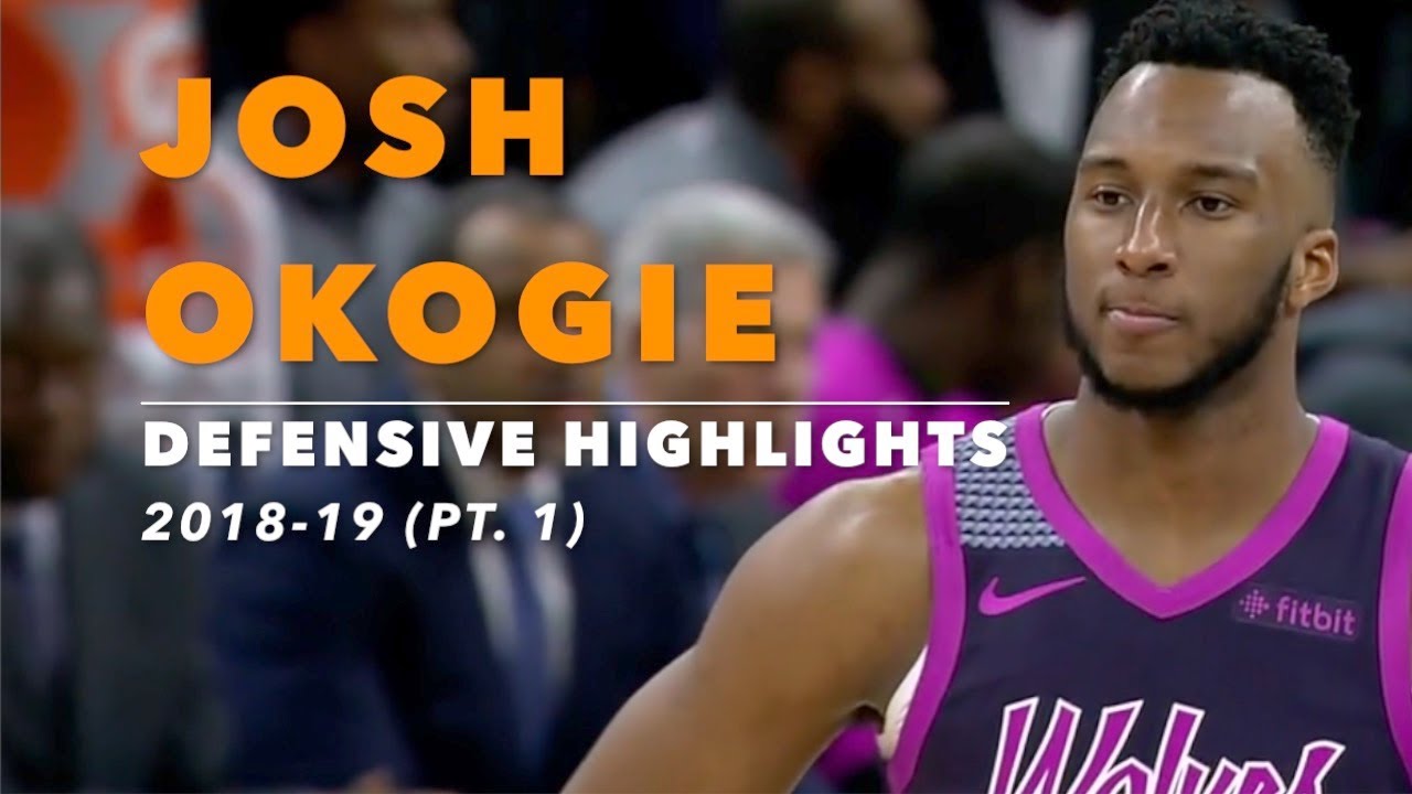 Josh Okogie Defensive Highlights | 2018-19 (Pt. 1) - YouTube
