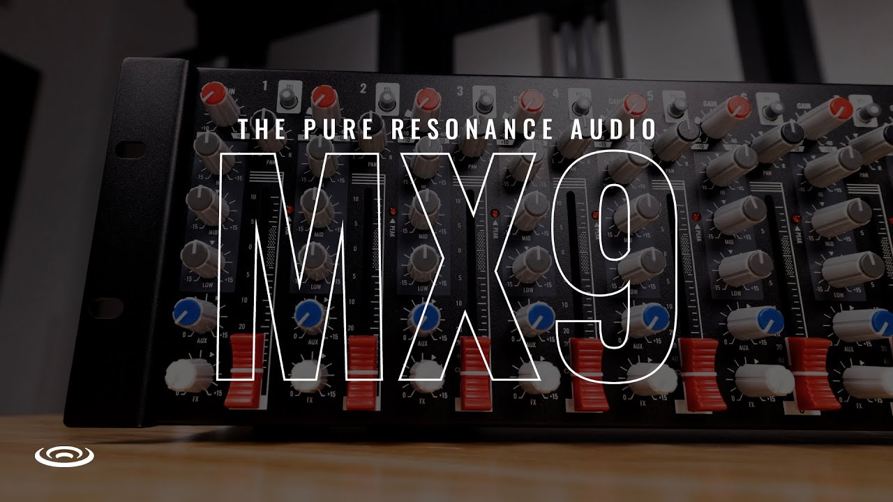 9-Channel Audio Mixer with Effects and Bluetooth: The Pure Resonance ...