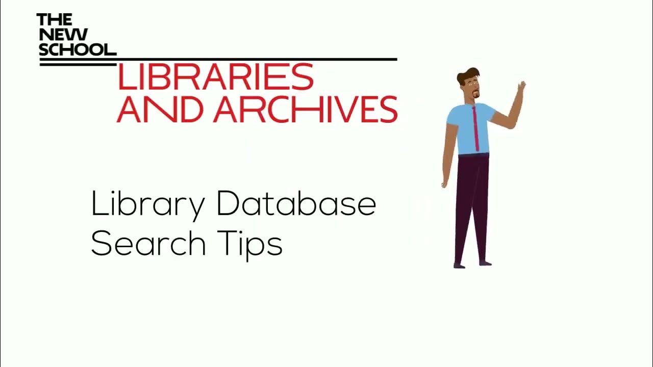 Database Search Tips I The New School Libraries - YouTube