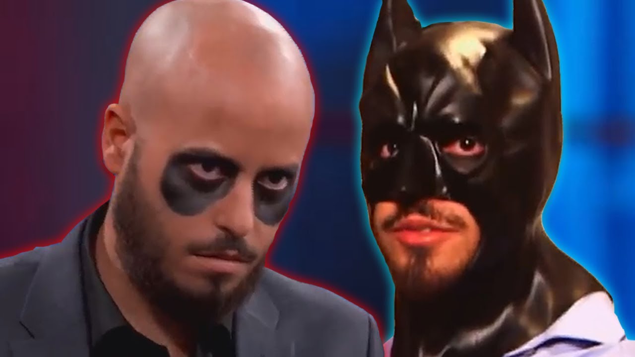 Man Believes he is BATMAN on Dr. Phil - YouTube