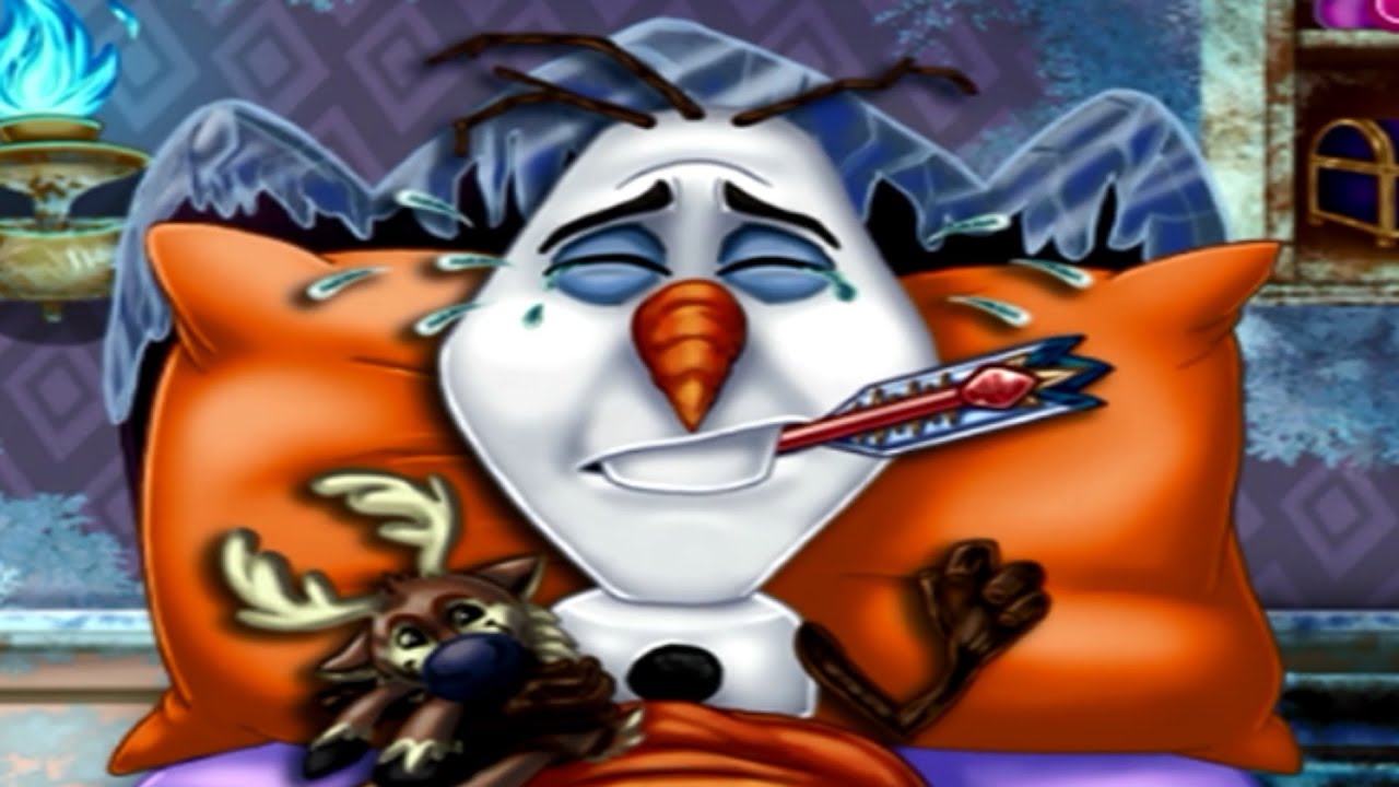Olaf Frozen Doctor Fun Video for Little Kids Full HD Children Movie ...