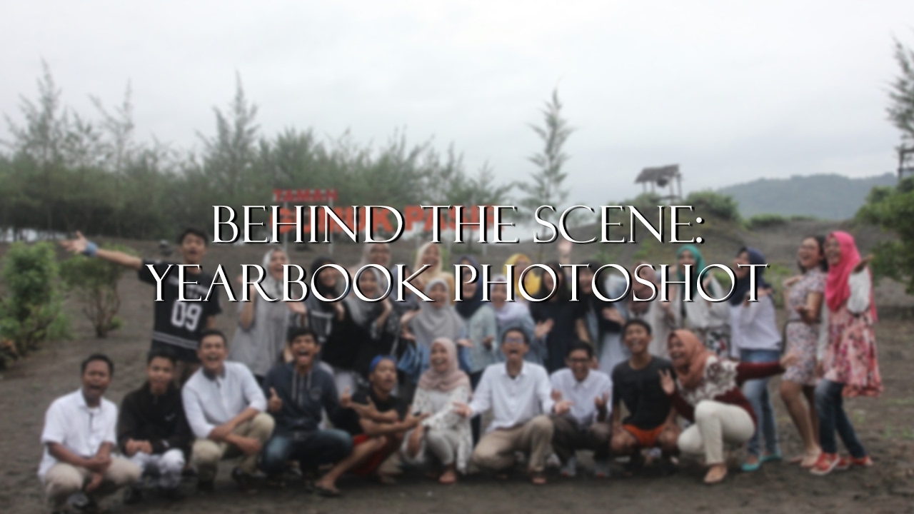 Behind The Scene: Yearbook Photoshoot - YouTube
