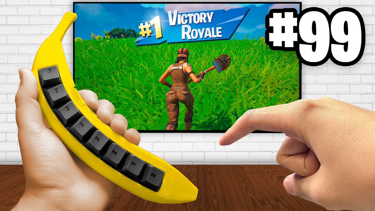 I Tried 100 TERRIBLE Keyboards and WON - Fortnite - YouTube
