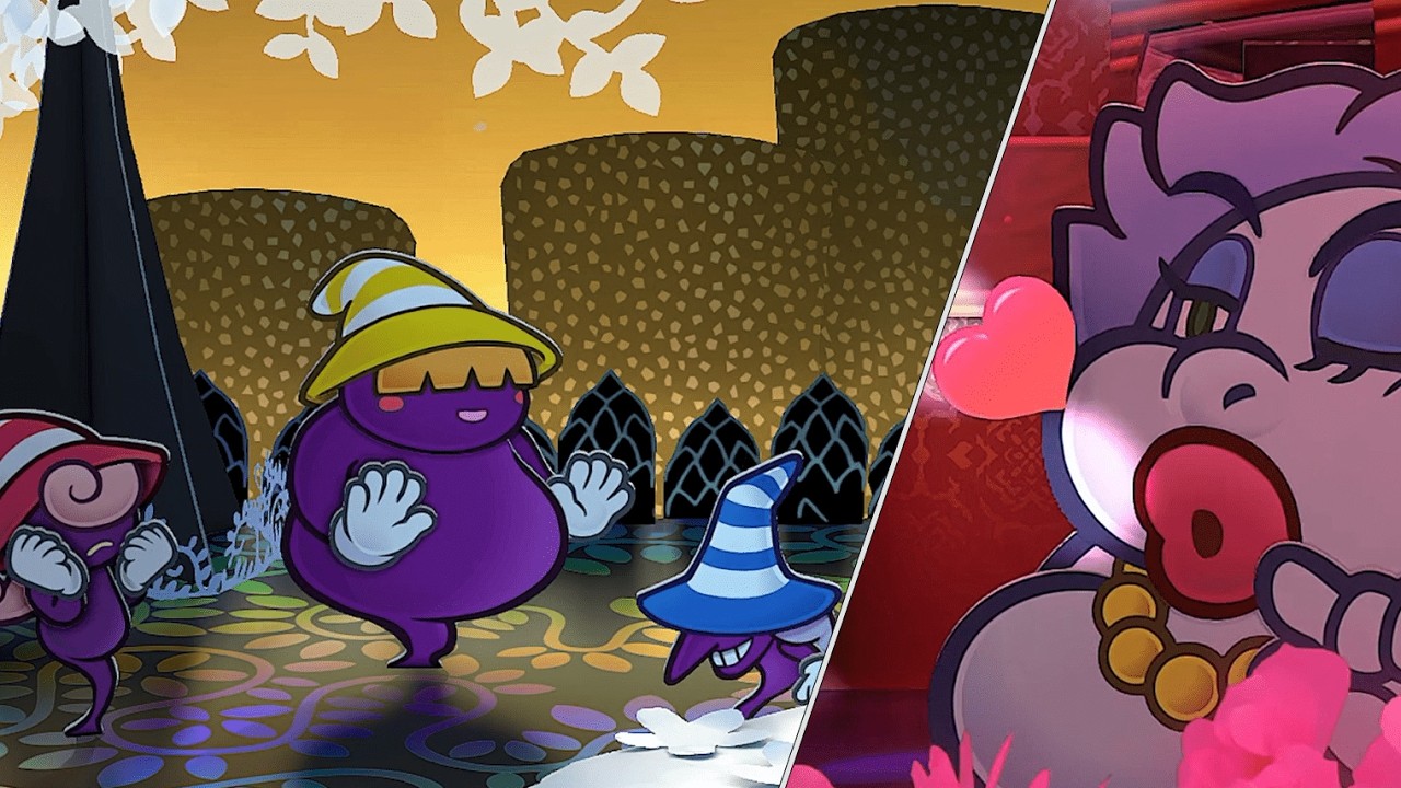 Meeting the SHADOW SISTERS and FLURRIE in the PAPER MARIO REMAKE - YouTube