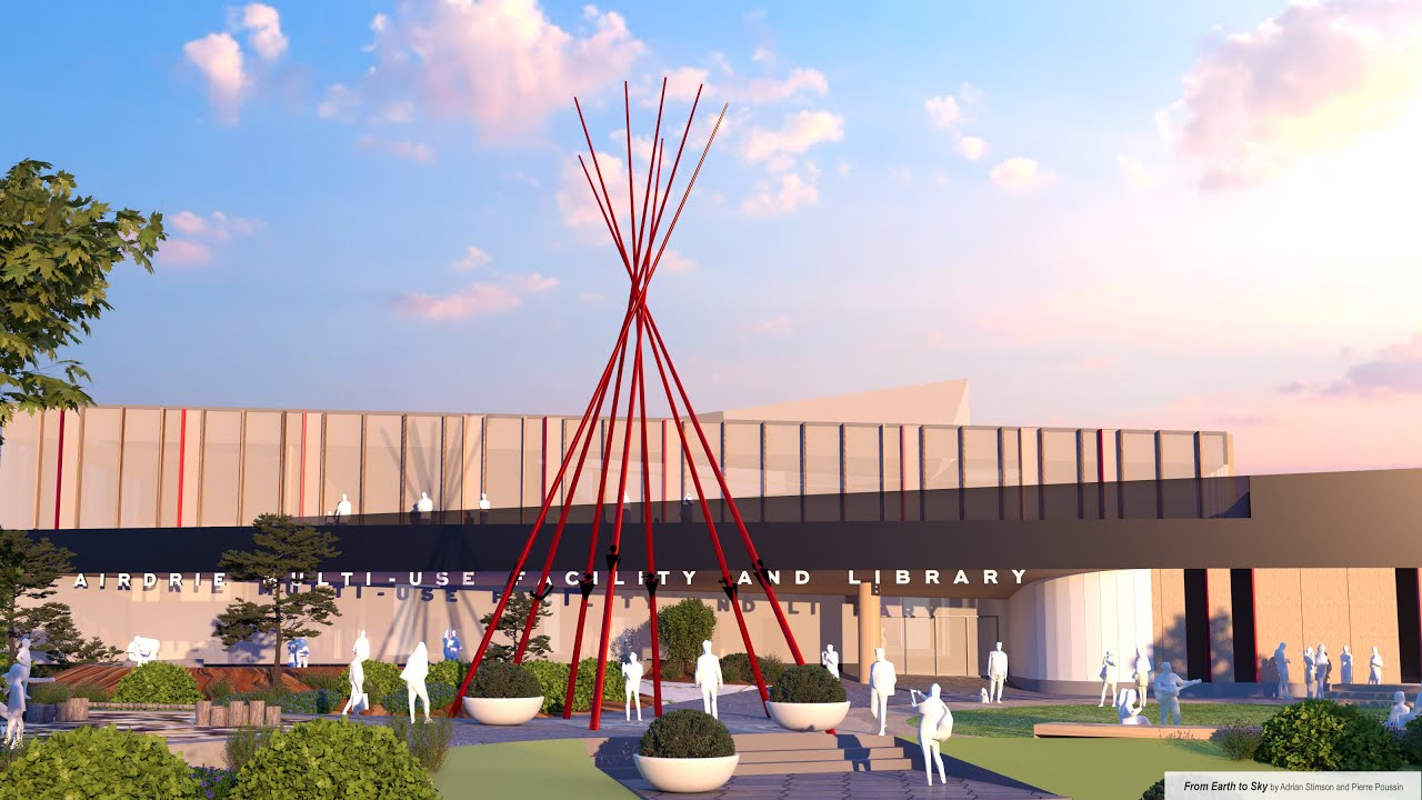Airdrie Multi-Use and Library Facility public art proposal - Adrian ...