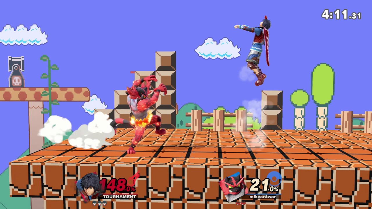 Shulk vs Incineroar - Super Smash Bros. Ultimate - YouTube