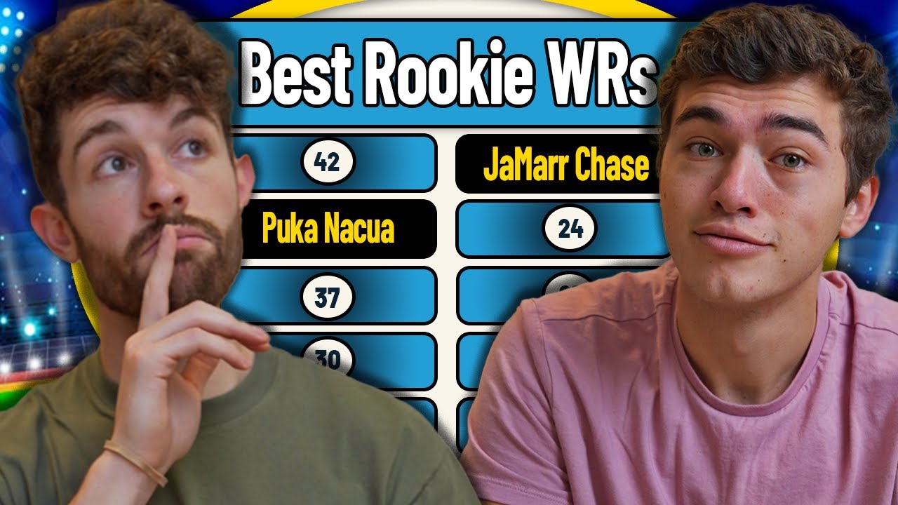 These are the BEST Rookie Wide Receivers Ever - YouTube