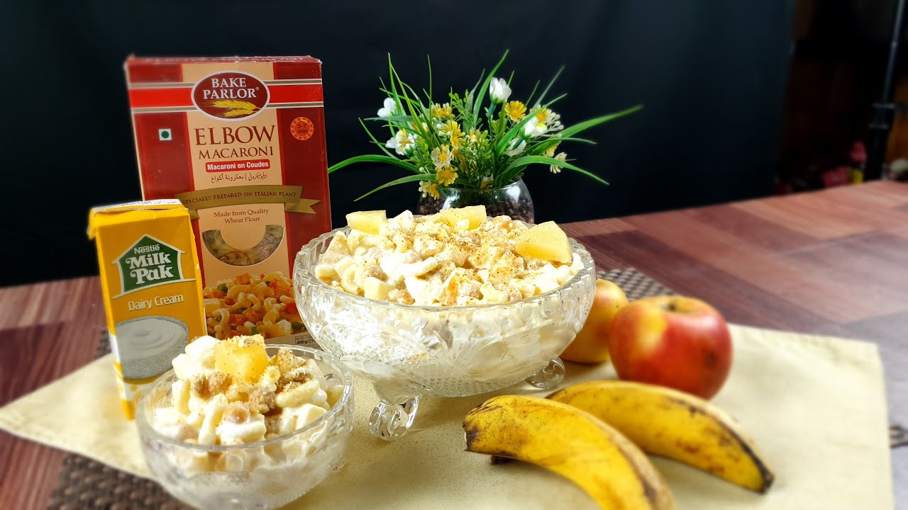 Creamy Fruit Chaat Recipe | Chaat Recipe | The Food Zillaa - YouTube