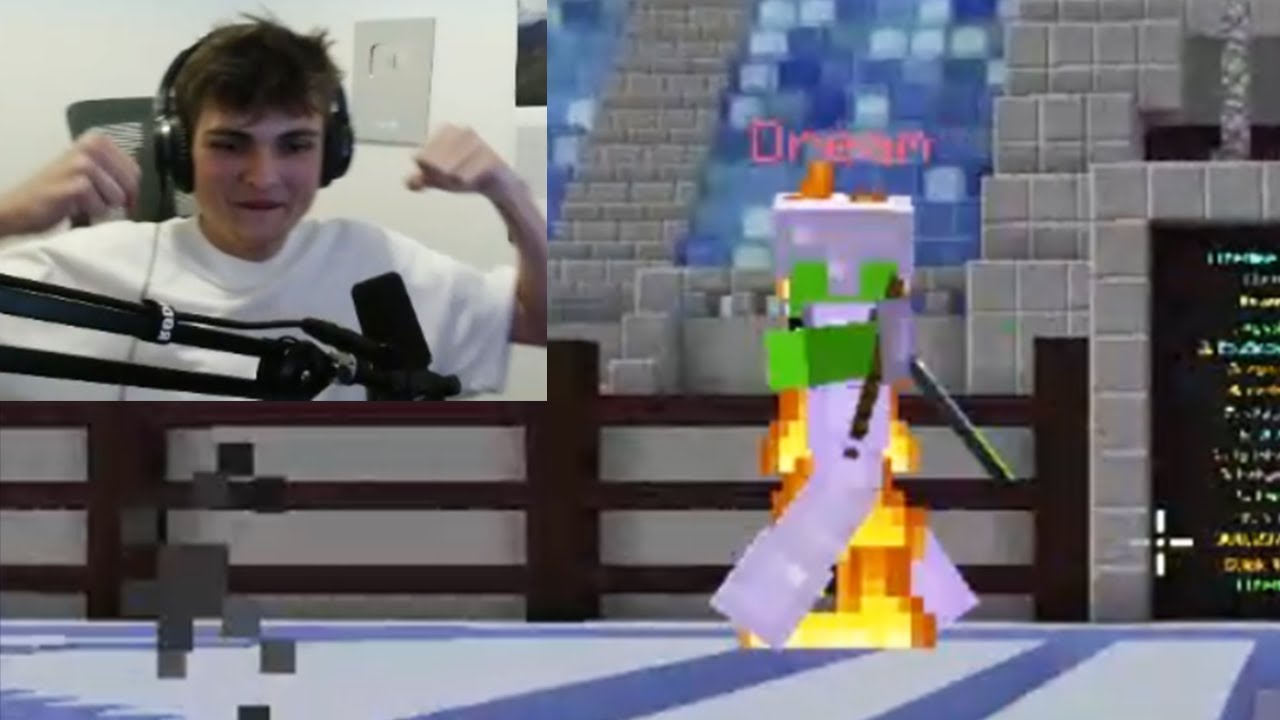 Wisp beats Dream in Minecraft 1v1... - YouTube