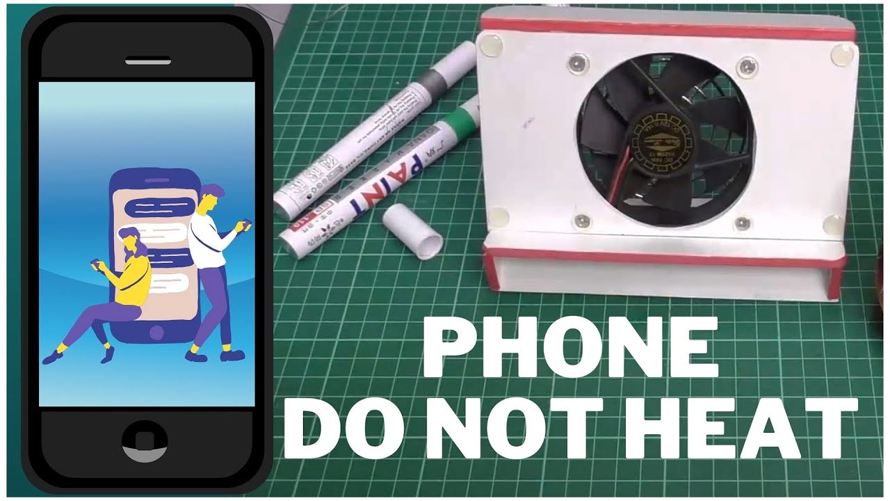How to Make a DIY Phone Cooler in 5 Minutes | HOW TO MAKE A PHONE ...