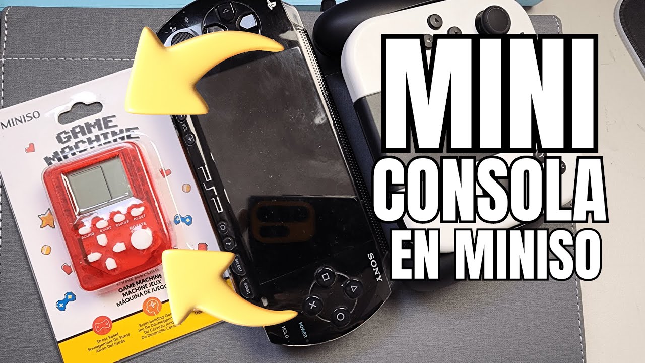 LA CONSOLA MAS PEQUEÑA DEL MUNDO ESTA EN MINISO - YouTube