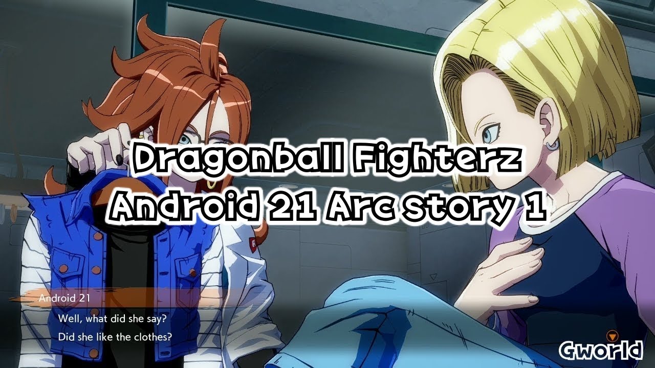 Dragonball Fighterz Android 21 Arc story Chapter 1 Full gameplay - YouTube