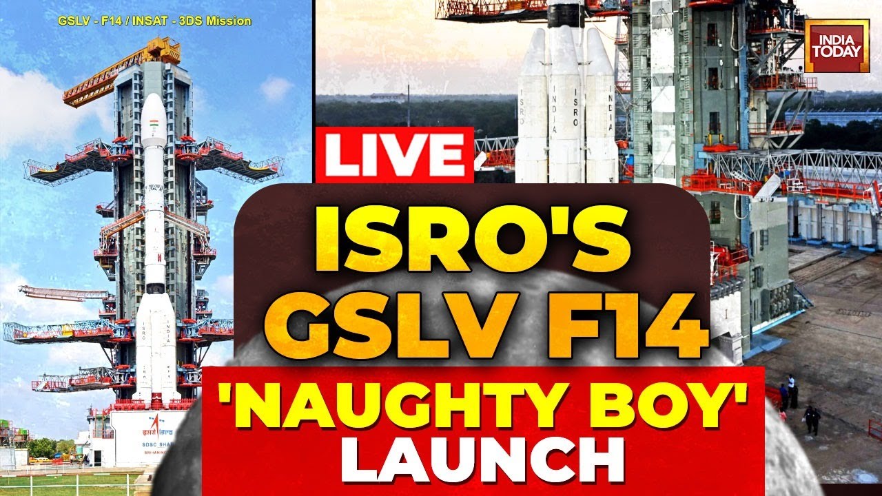 ISRO LIVE News: ISRO Launches GSLV-F14 with INSAT-3DS Mission | ISRO ...