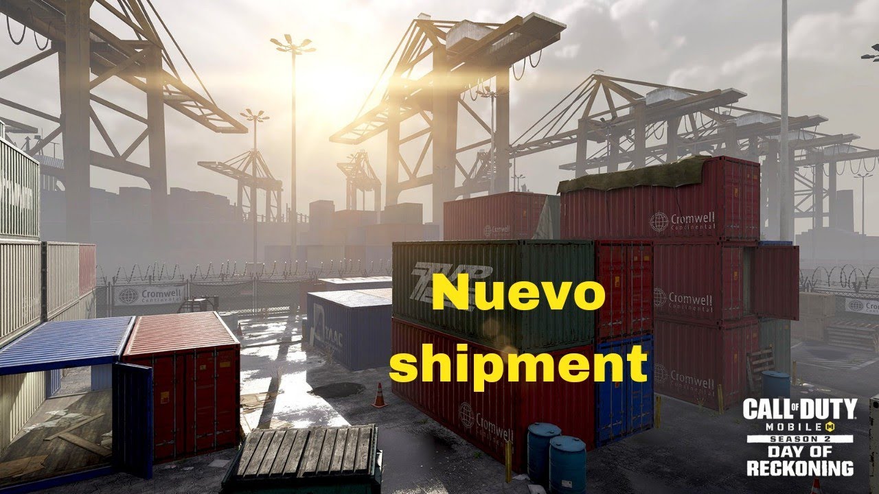 nuevo mapa shipment 2019 call of duty mobile - YouTube