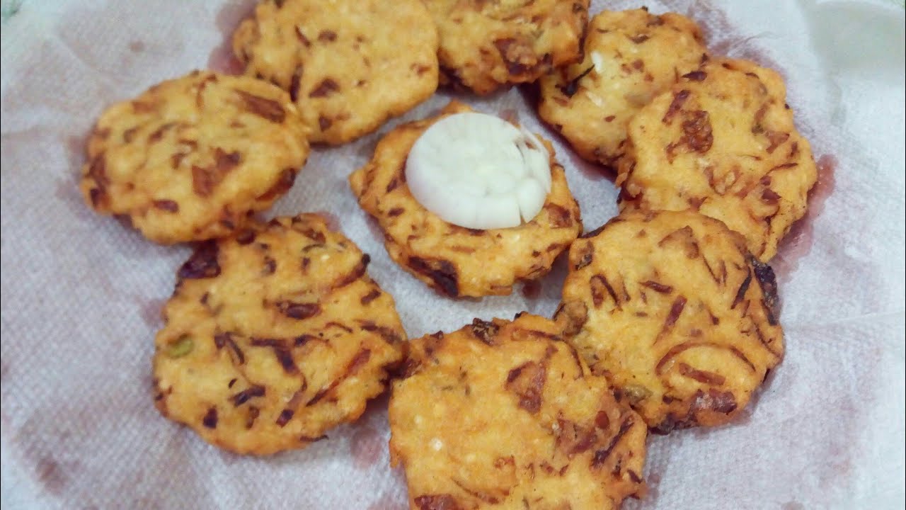 How To Make Vegetables Masala Wada / Vegetables Wada - YouTube