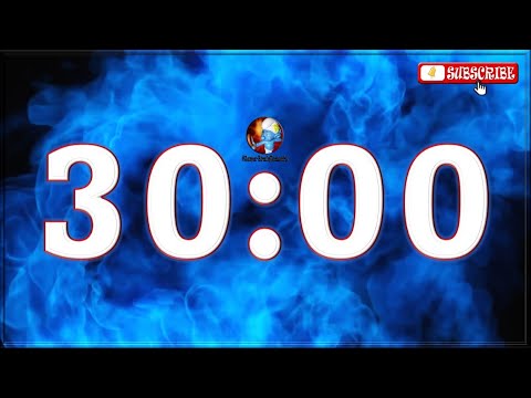 Countdown [30 Minutes] Timer - Blue Mystery Background - YouTube