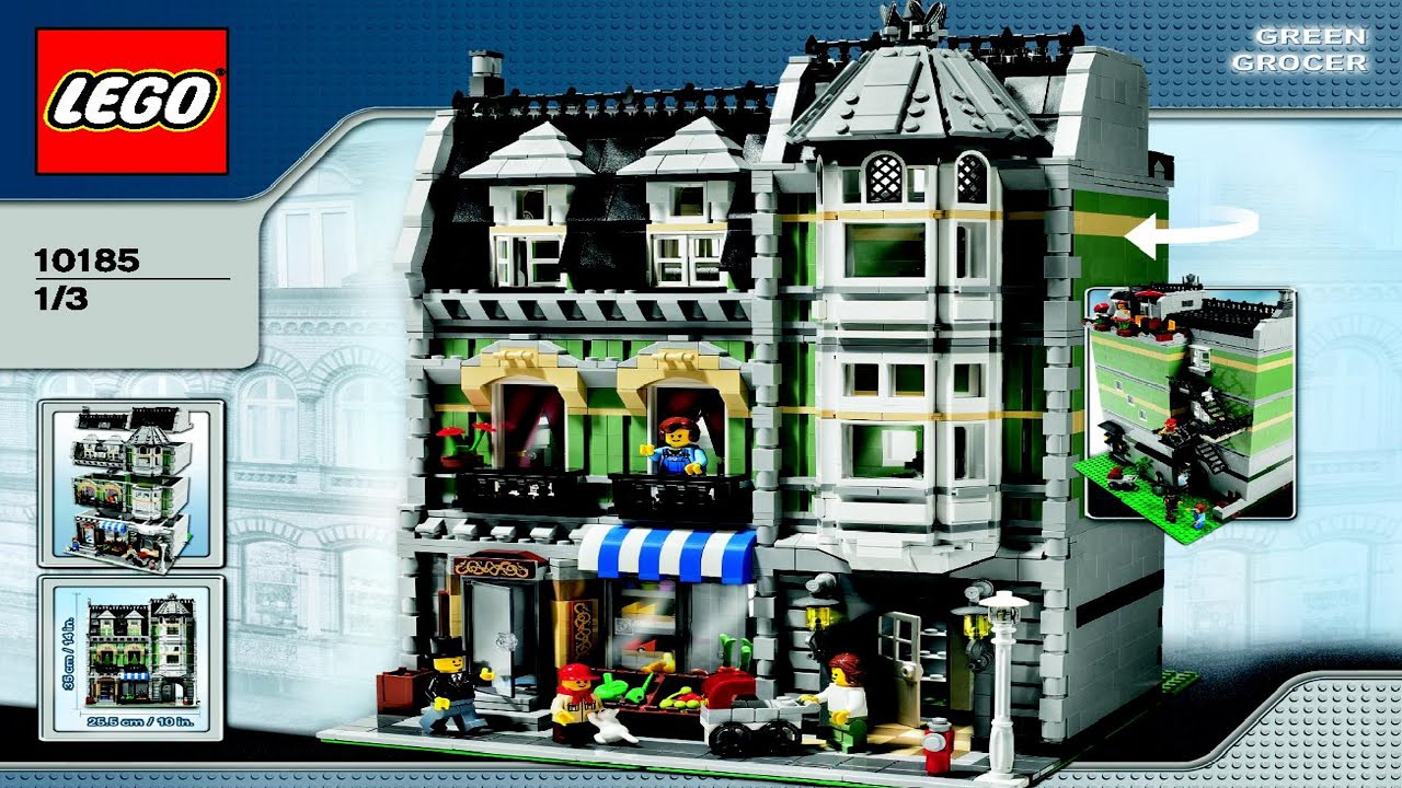 LEGO instructions - Advanced models - 10185 - Green Grocer (Book 1 ...